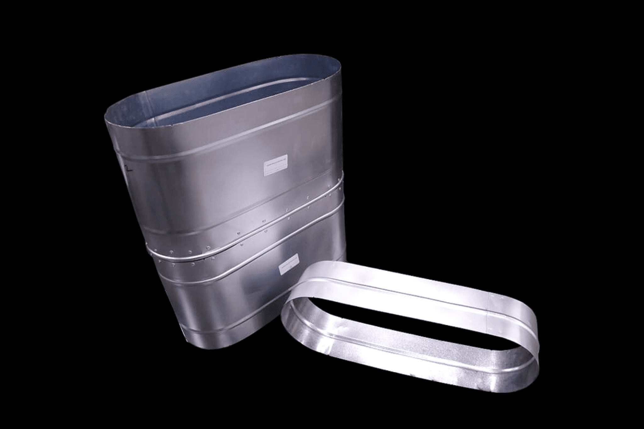 SMART Plain Flat Oval Duct - Econaur
