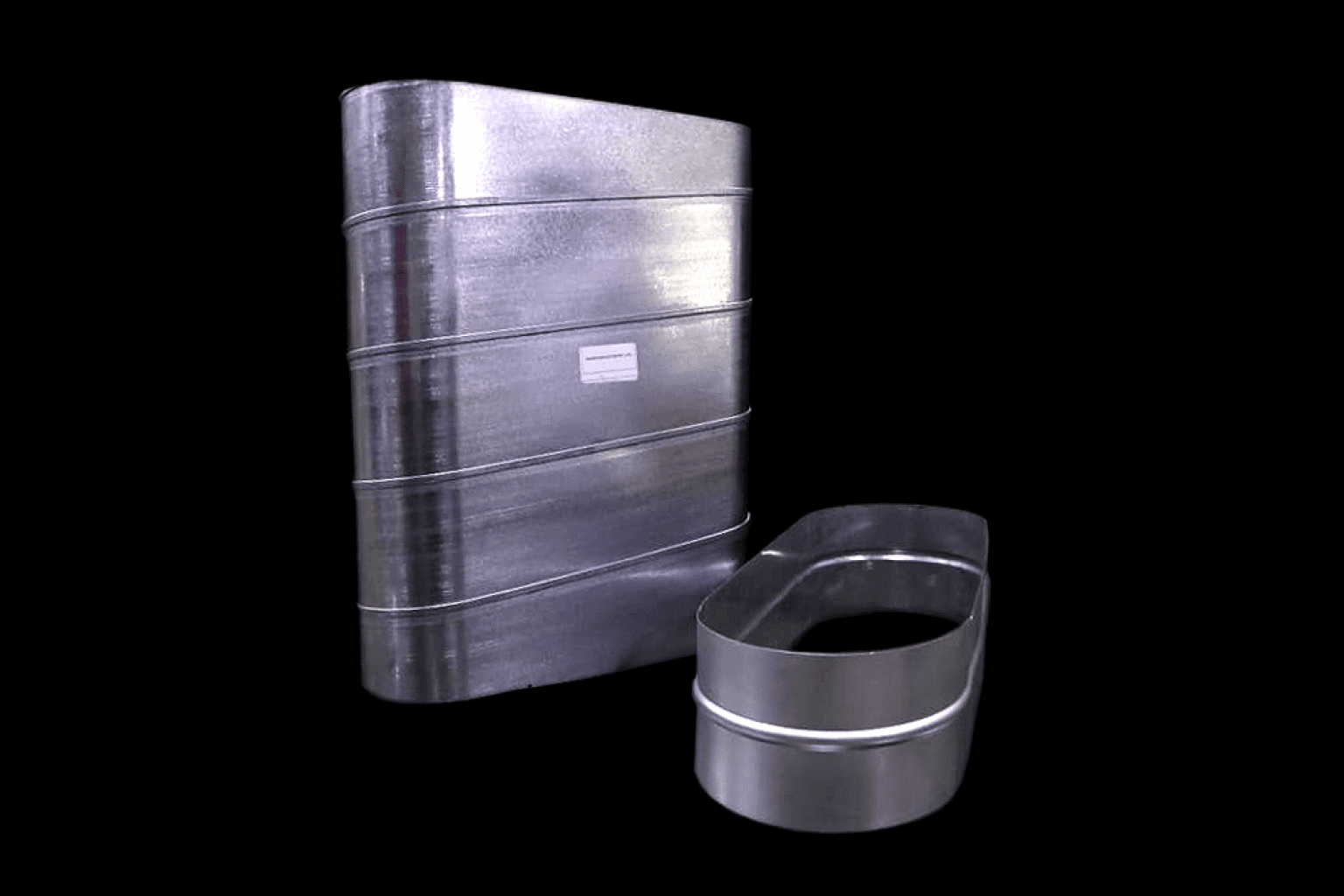 SMART Plain Flat Oval Duct - Econaur