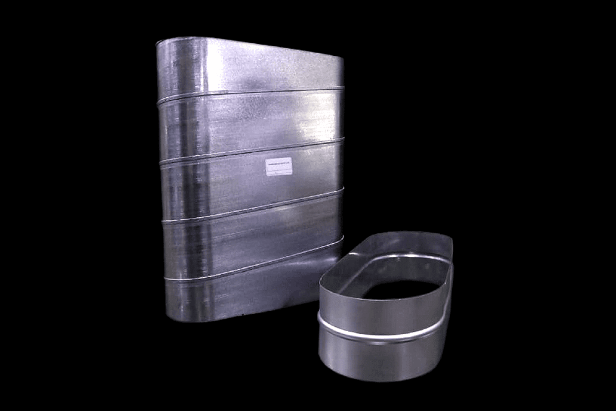 SMART Plain Flat Oval Duct - Econaur
